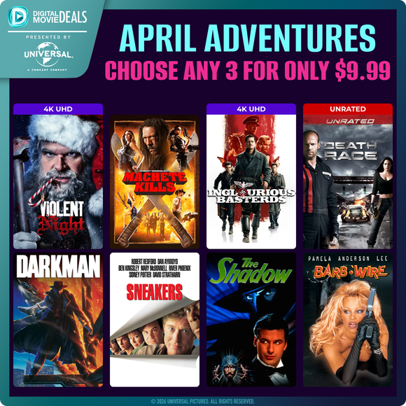 April Adventures - Choose any 3 for only $9.99